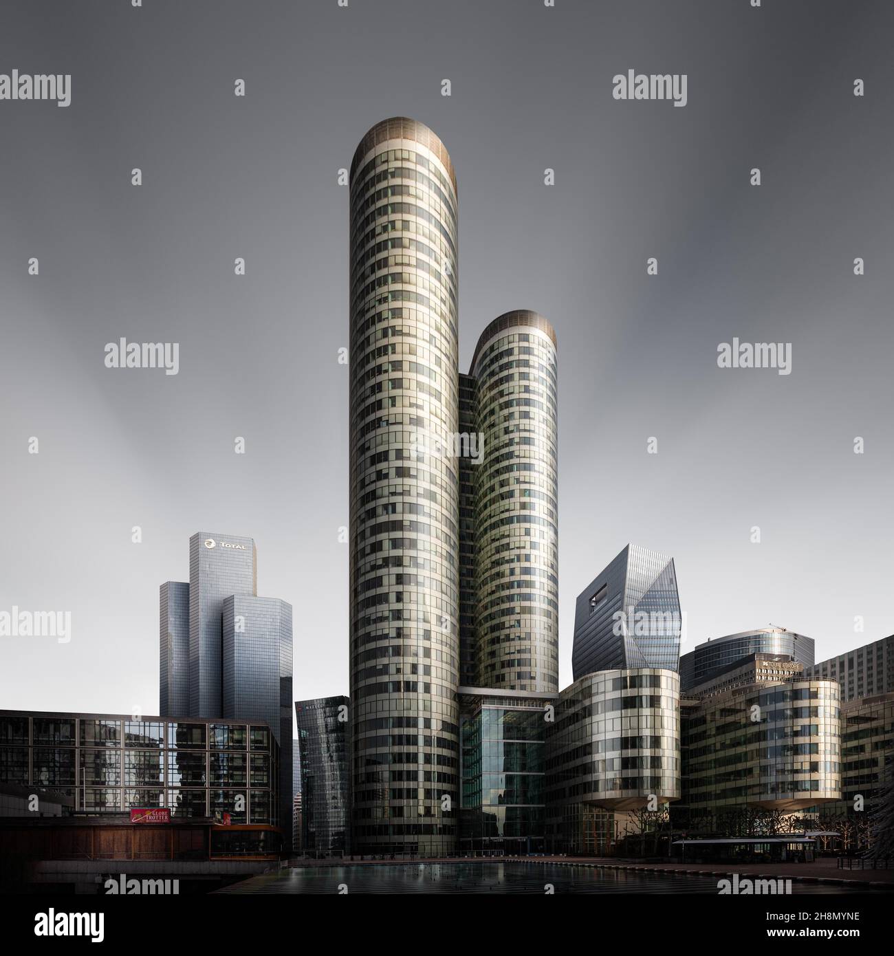 Paris france new construction hi-res stock photography and images - Alamy