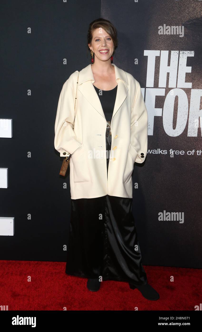 Los Angeles, Ca. 30th Nov, 2021. Nora Fingscheidt, at the Netflix Red ...