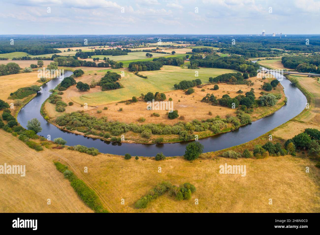 Ems aerial view hi-res stock photography and images - Alamy