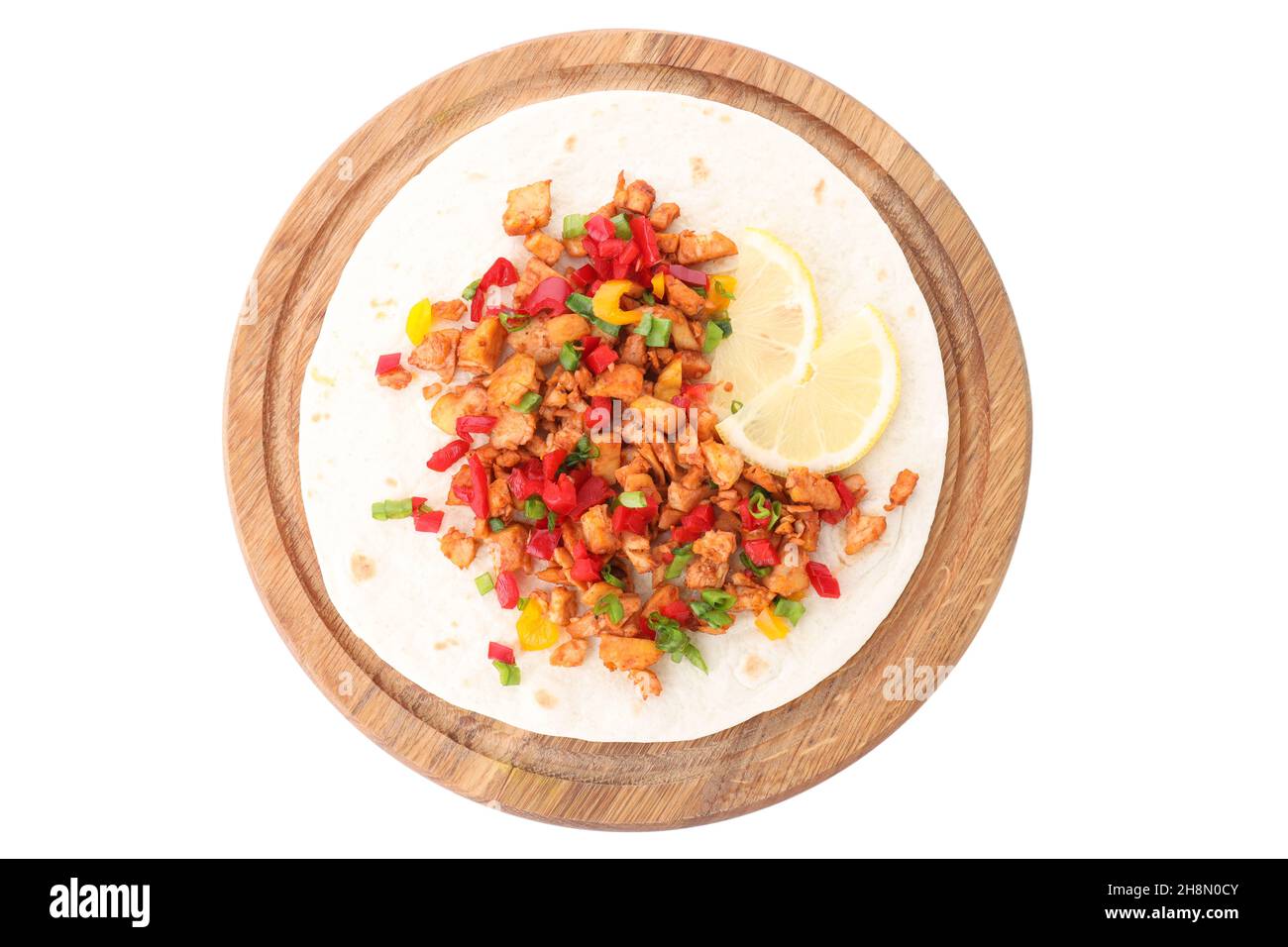 Guacamole taco Cut Out Stock Images & Pictures - Alamy