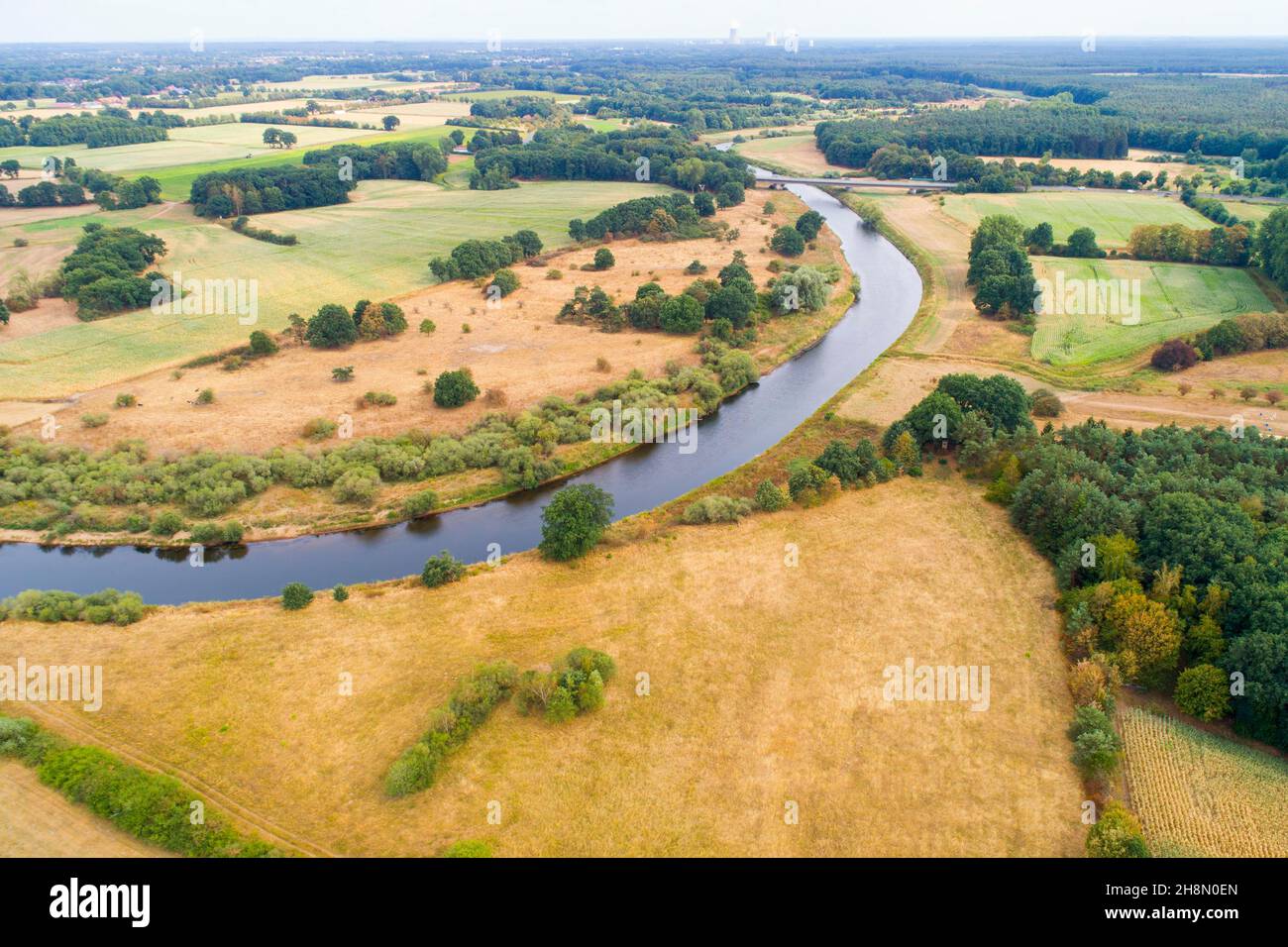 Ems aerial view hi-res stock photography and images - Alamy