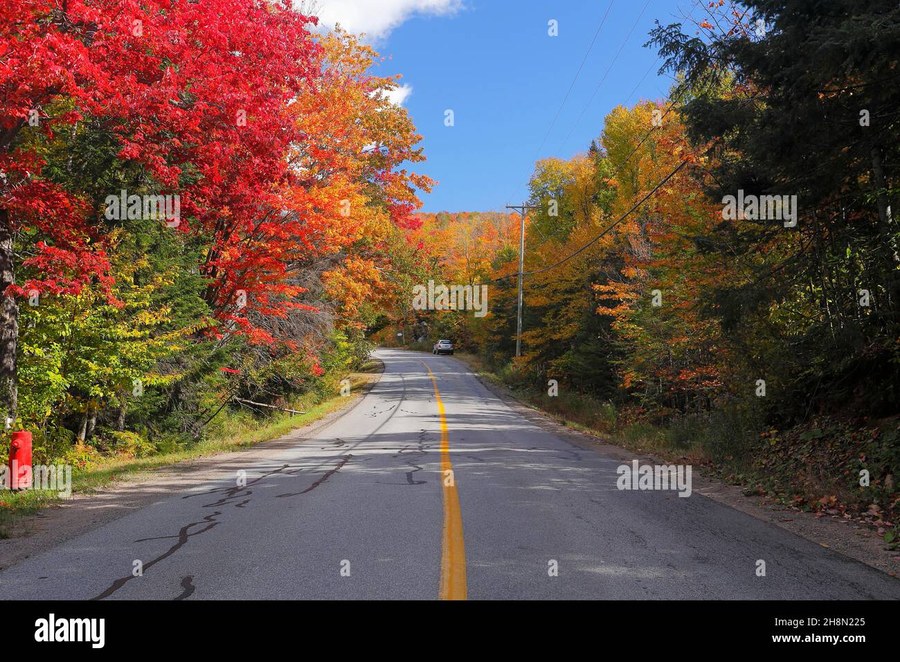 Canada road hi-res stock photography and images - Alamy