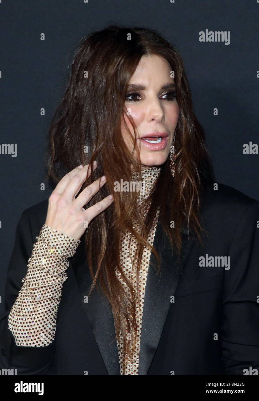 Los Angeles, Ca. 30th Nov, 2021. Sandra Bullock, at the Netflix Red ...