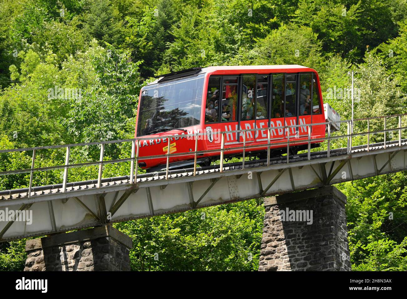 Harderbahn, Interlaken, Switzerland Stock Photo - Alamy