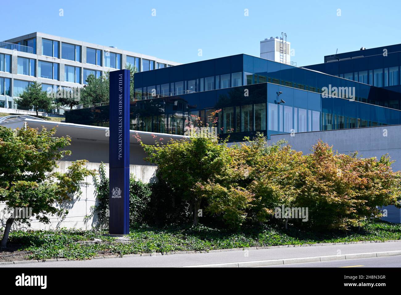 Philip Morris International building, Lausanne, Switzerland Stock Photo ...