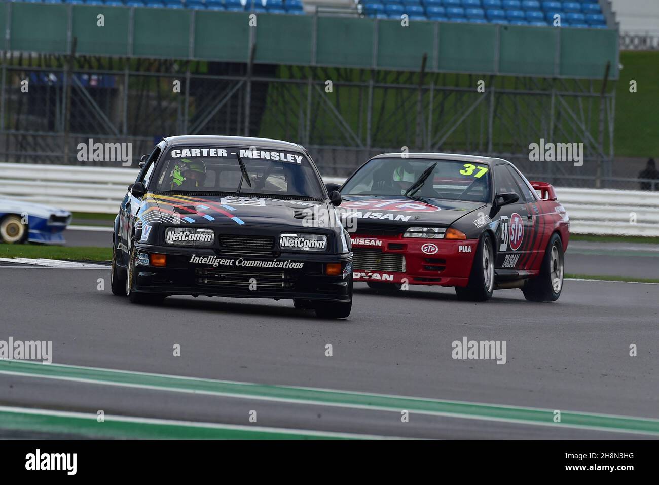 Paul Mensley, Ford Sierra Cosworth, Simon Garrad, Nissan Skyline R32 ...