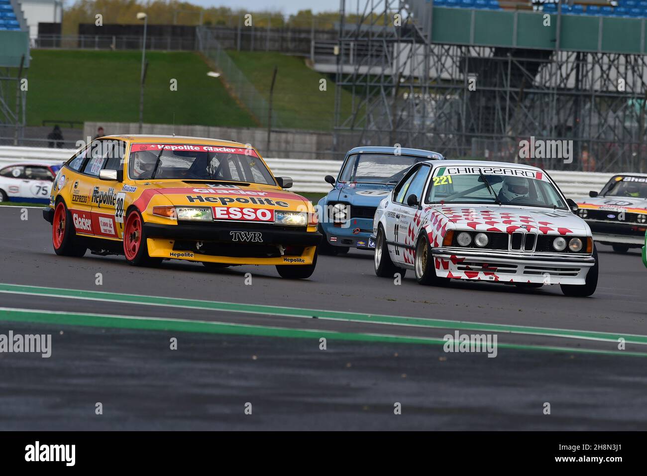 Ken Clarke, Tim Clarke, Rover Vitesse SD1, Tristan Judge, BMW 635 CSI ...