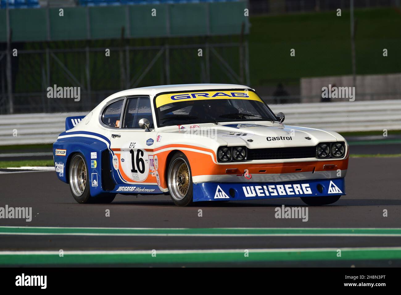 Steve Dance, Ford Capri, Historic Touring Car Challenge, HTCC, combined ...