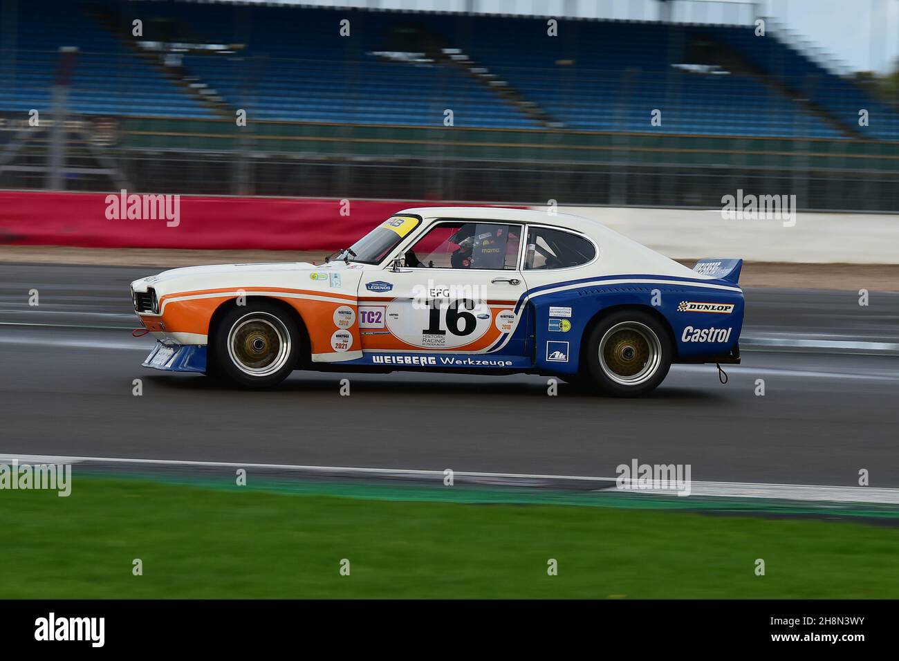 Steve Dance, Ford Capri, Historic Touring Car Challenge, HTCC, combined ...