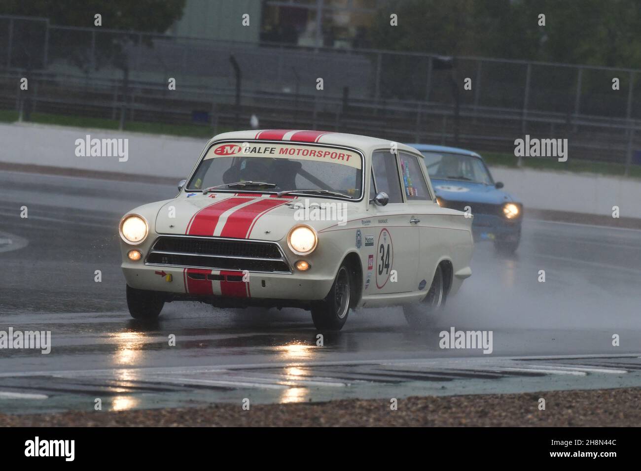 Shaun Balfe, Tom Ashton, Lotus Ford Cortina, Historic Touring Car ...