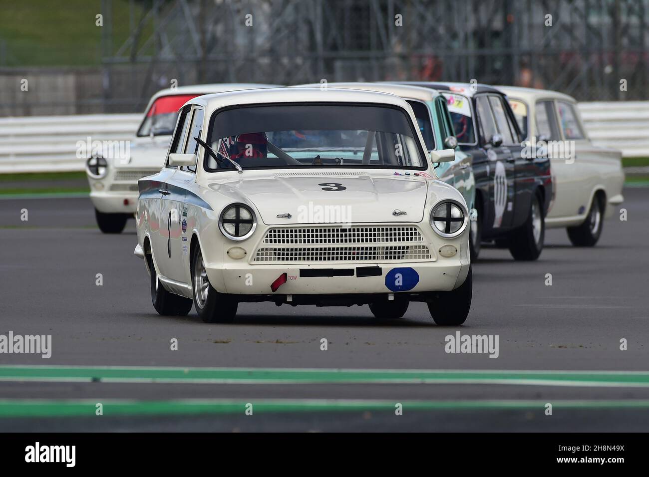 Richard Dutton, Lotus Ford Cortina, Historic Touring Car Challenge ...