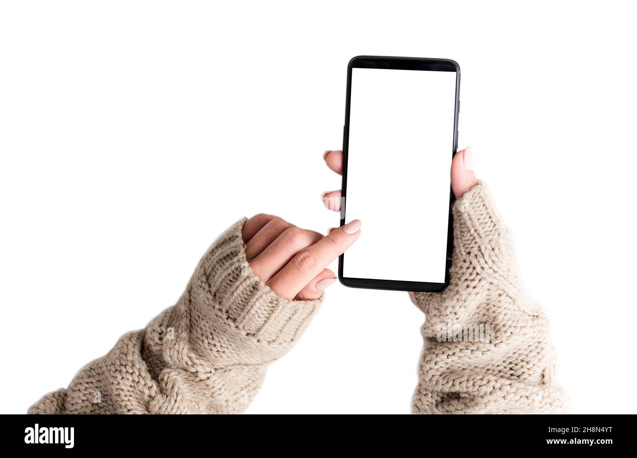 Close up top view female Cut Out Stock Images & Pictures - Alamy