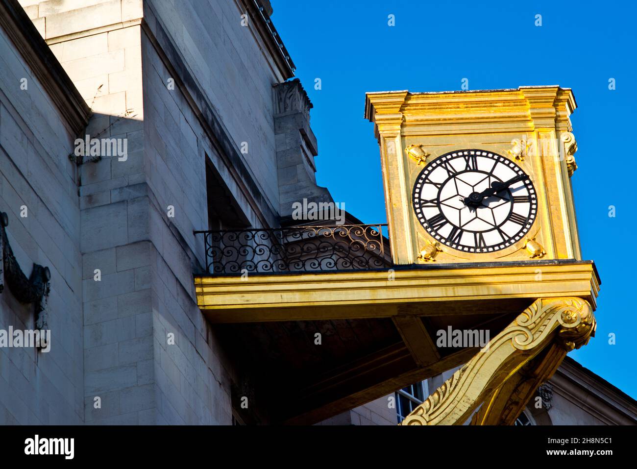 Civic Hall Clock, Leeds, England Stock Photo - Alamy