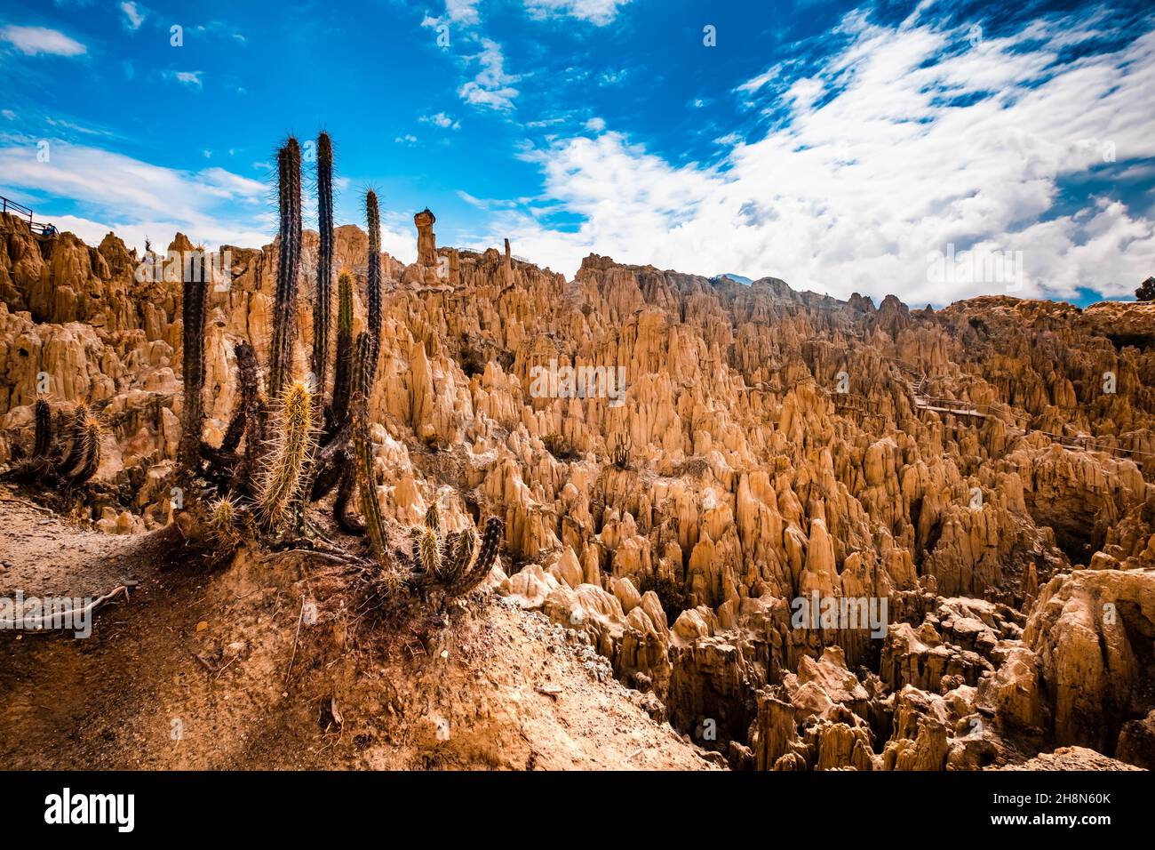 Hike in the moon valley hi-res stock photography and images - Alamy