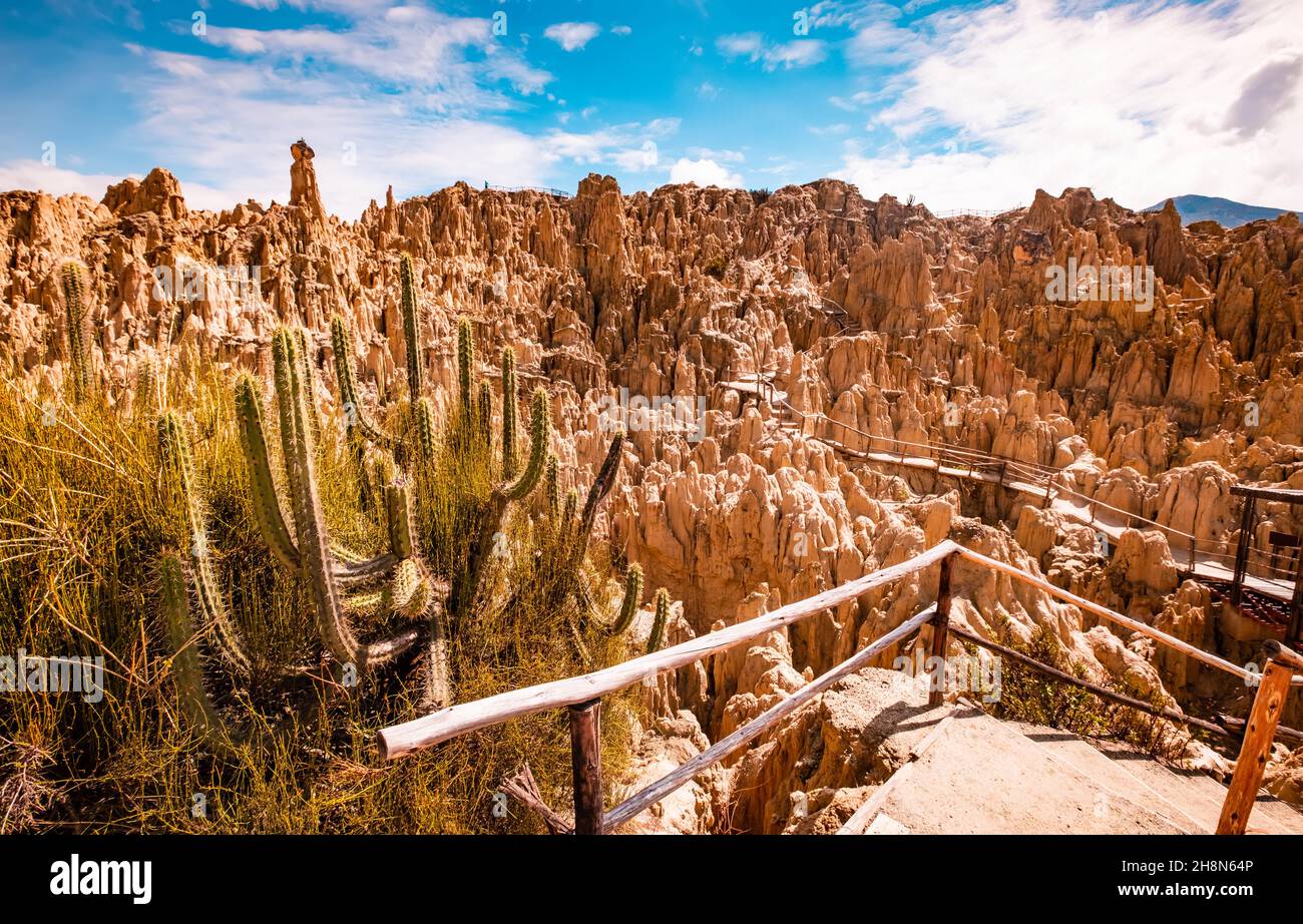 Hike in the moon valley hi-res stock photography and images - Alamy