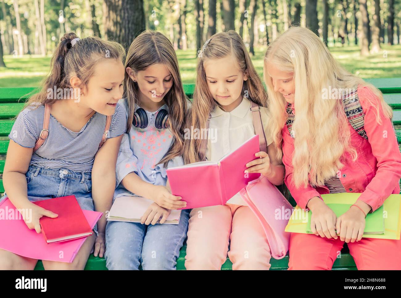 Little Girls Reading High Resolution Stock Photography and Images - Alamy