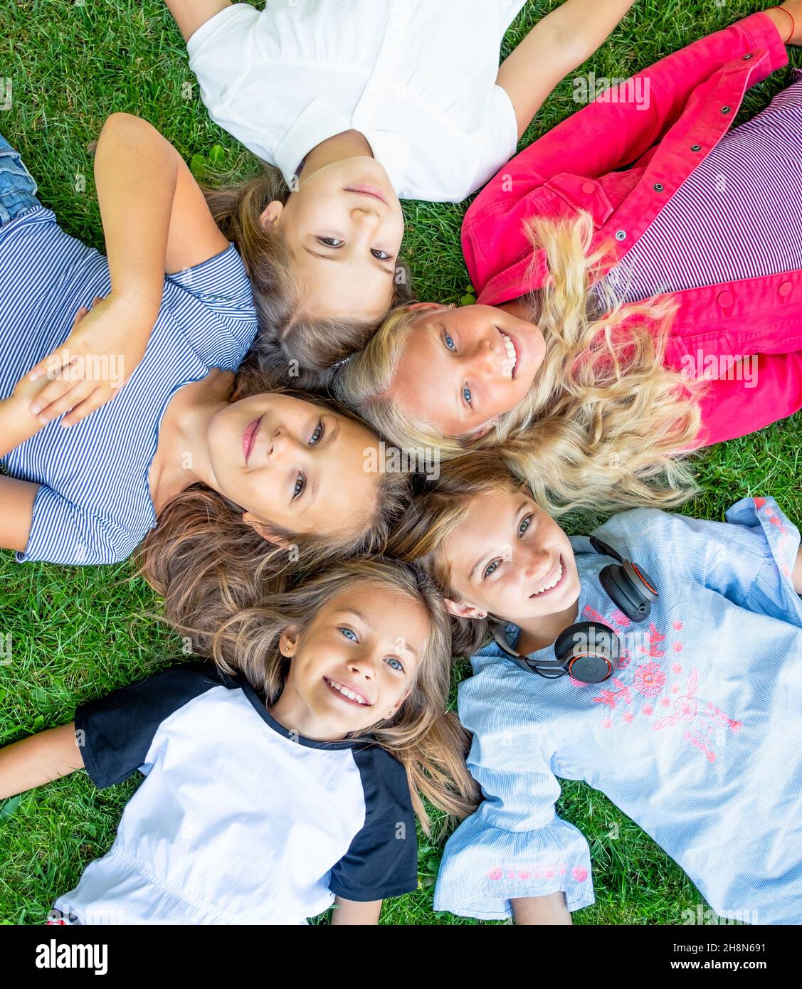 Topview different together hi-res stock photography and images - Alamy