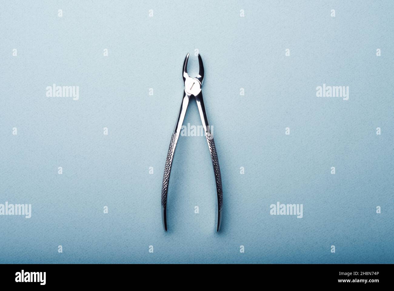 Dental metal clamps Stock Photo - Alamy