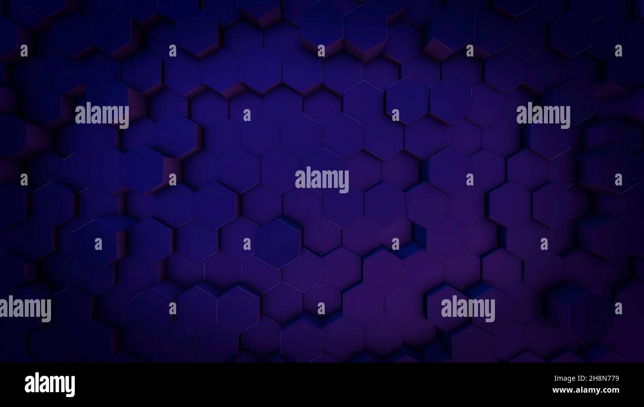 Background of moving cells in form of honeycombs. Animation. Background ...