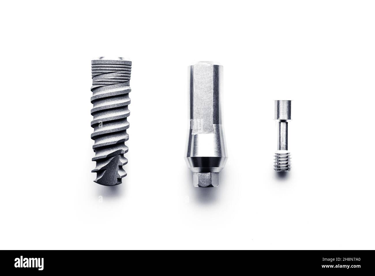 Set of medical implantation screw tools isolated Stock Photo - Alamy