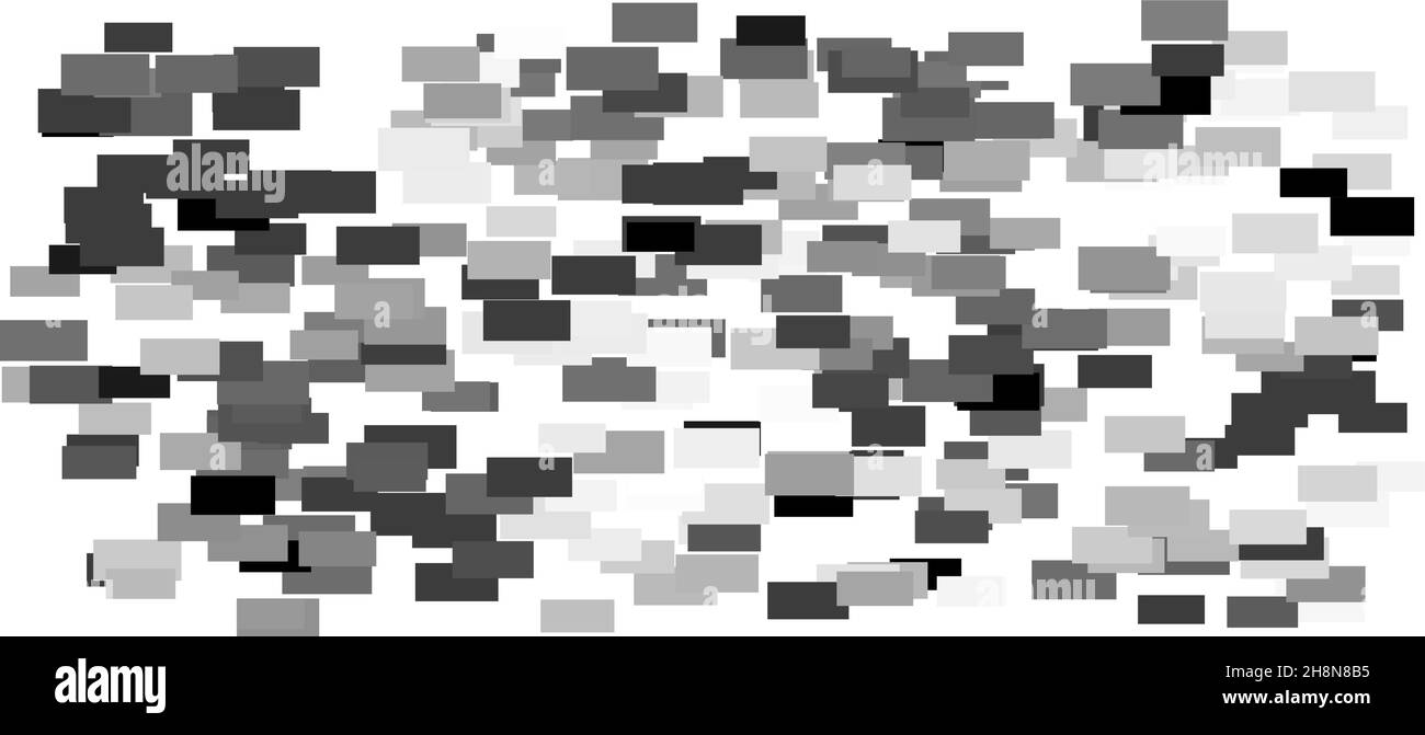 Monochrome glitch vector overlay. TV and Computer screen error Stock ...