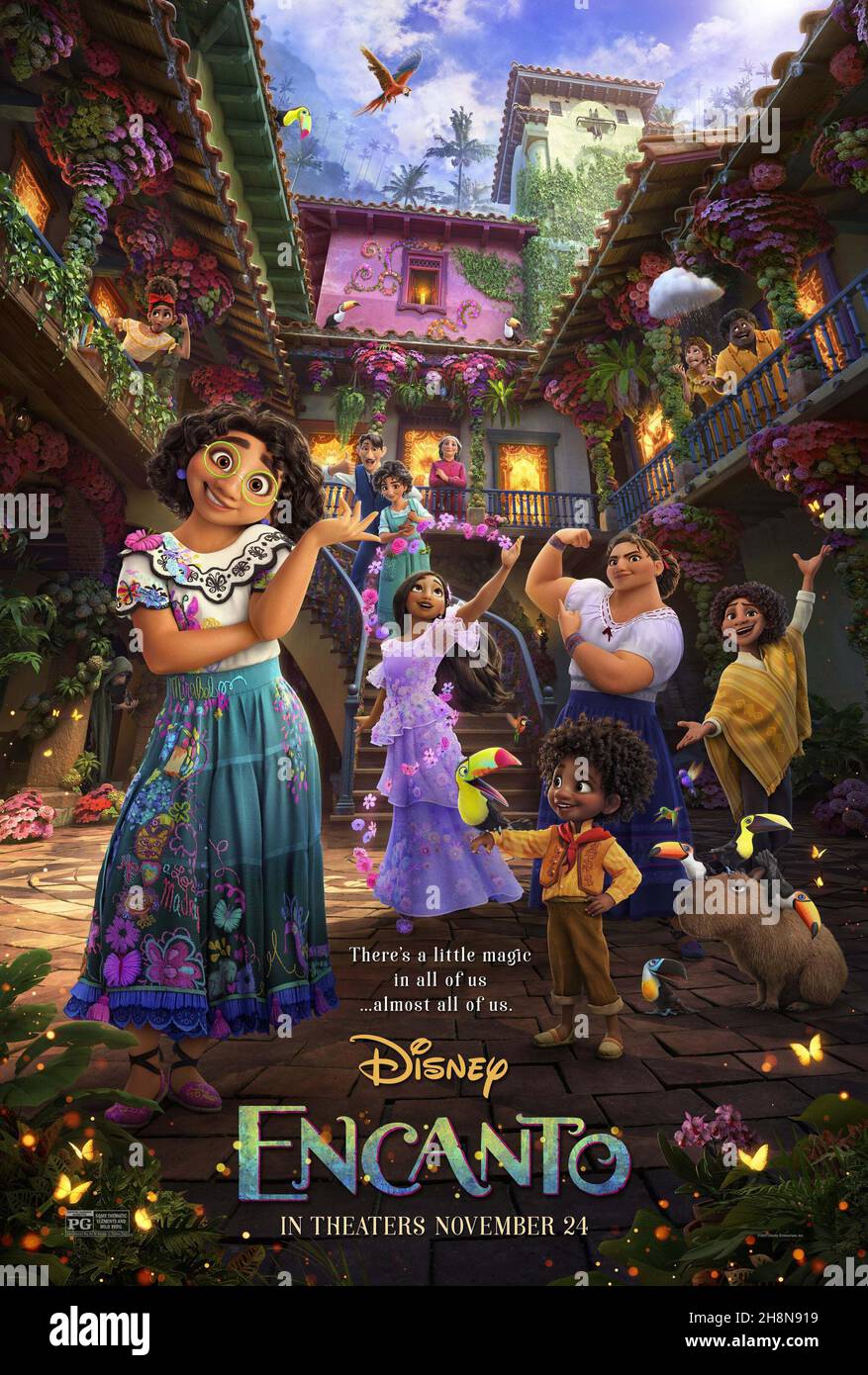 ENCANTO (2021), directed by BYRON HOWARD, JARED BUSH and CHARISE CASTRO ...