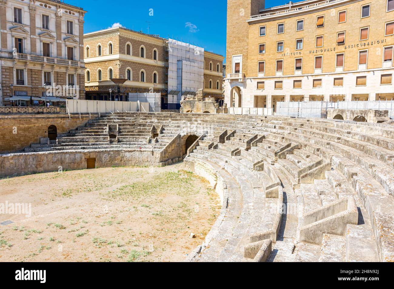 Lecce historic center amphitheater hi-res stock photography and images ...