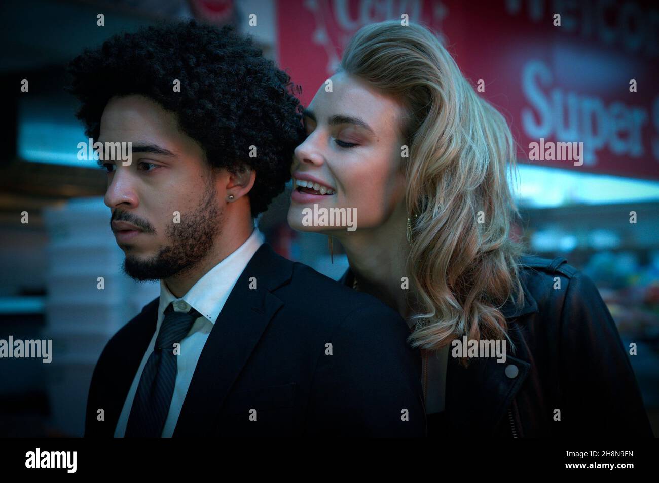 LUCY FRY and JORGE LENDEBORG JR. in NIGHT TEETH (2021), directed by ...