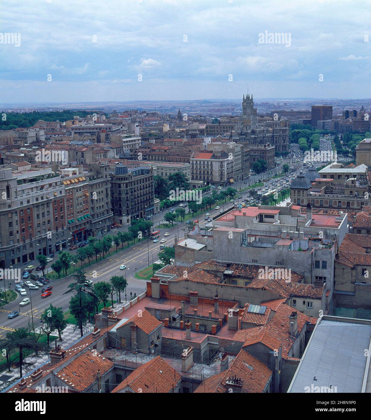 Paseo de recoletos años hi-res stock photography and images - Alamy
