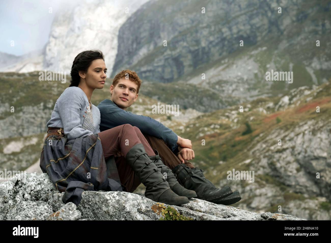 MADELEINE MADDEN and JOSHA STRADOWSKI in THE WHEEL OF TIME (2021 ...