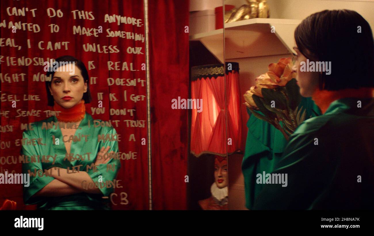 ST. VINCENT in THE NOWHERE INN (2020), directed by BILL BENZ. Credit ...