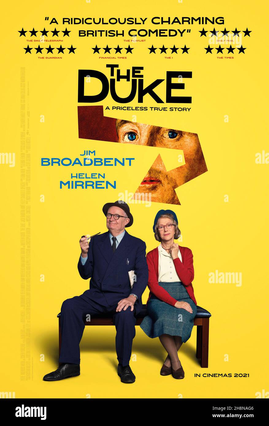 JIM BROADBENT and HELEN MIRREN in THE DUKE (2020), directed by ROGER ...
