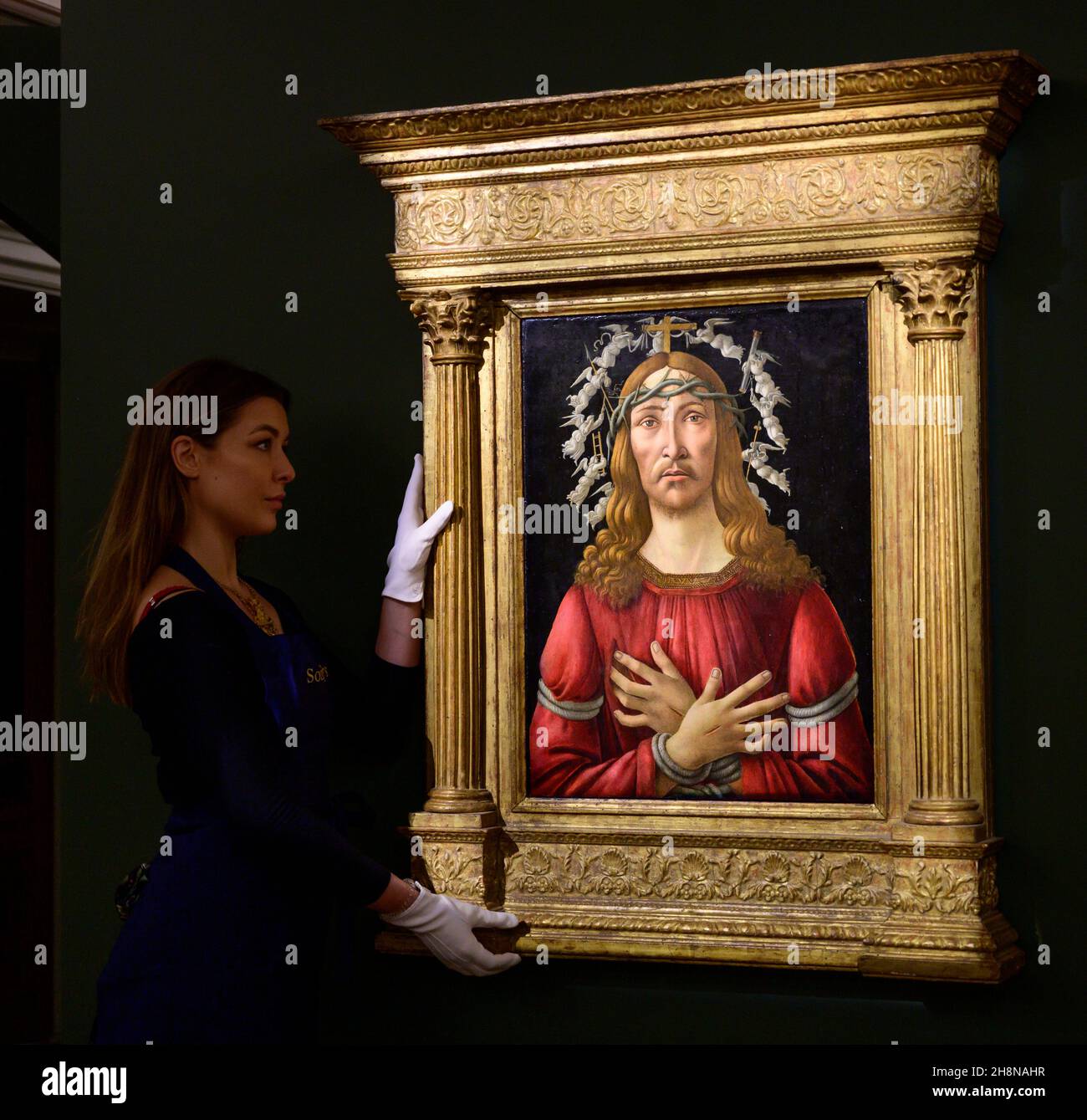 Sotheby’s, London, UK. 1 December 2021. Early Renaissance Florentine ...