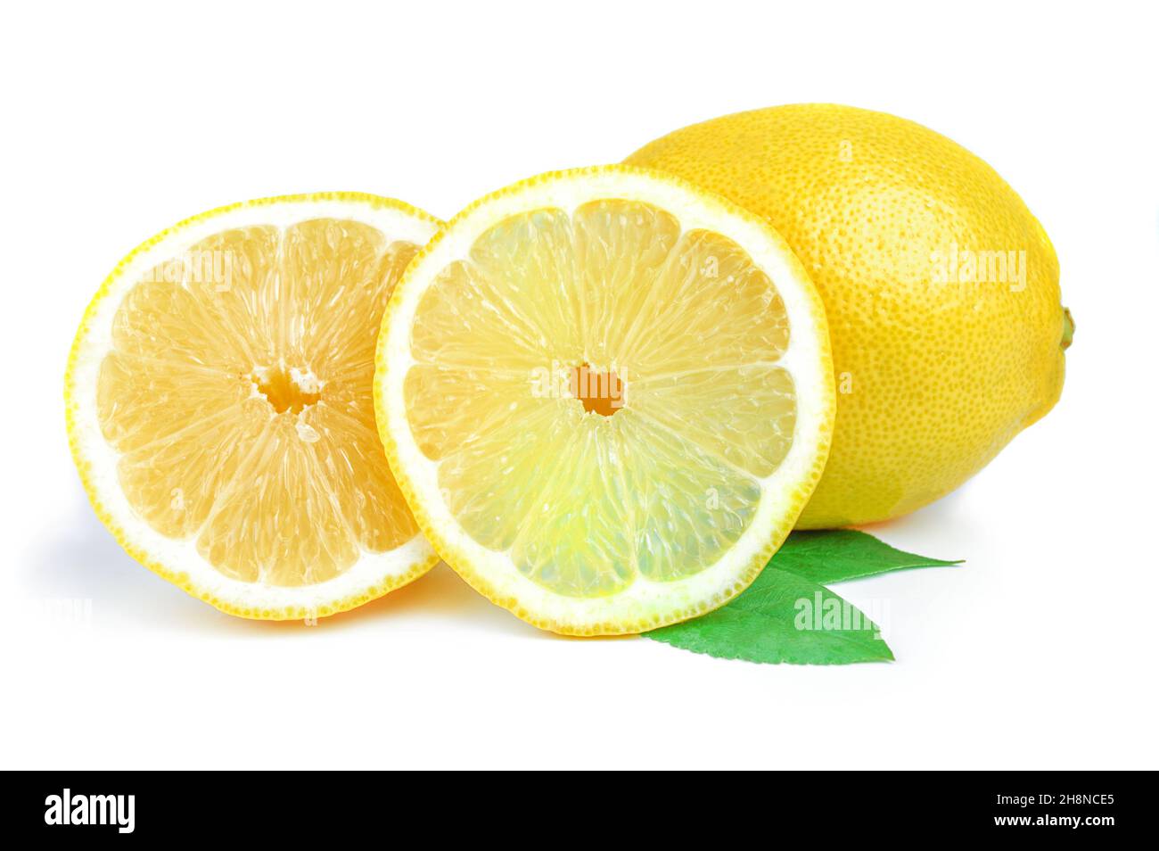 Limon isolated on a white background cutout Stock Photo - Alamy
