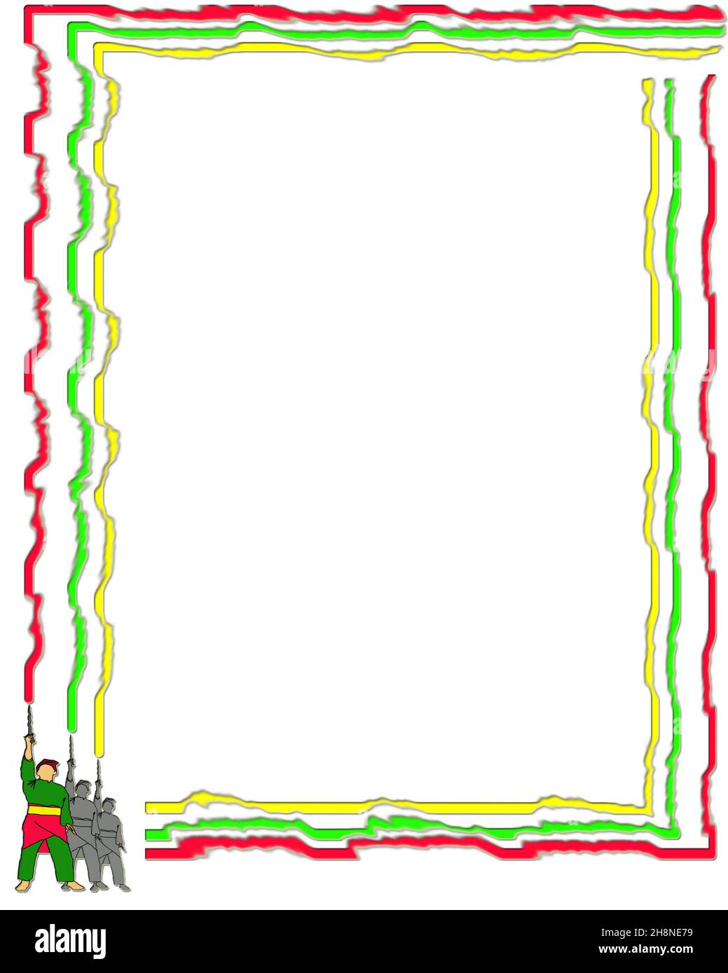 border - silat design Stock Photo - Alamy