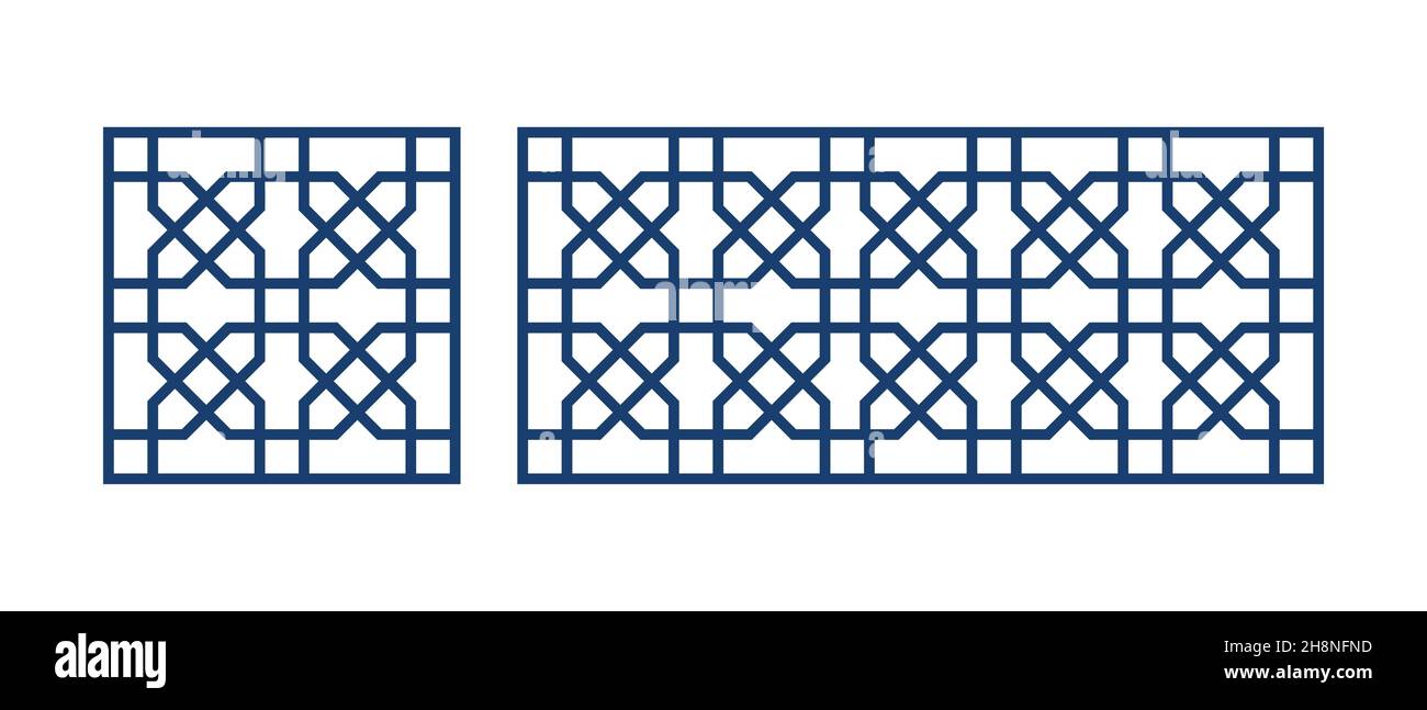 Islamic pattern for laser cutting Ramadan decor Stock Vector Image ...