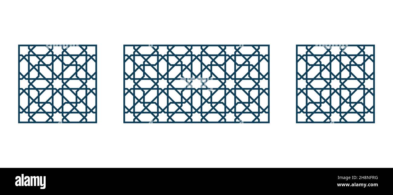 Islamic pattern for laser cutting Ramadan decor Stock Vector Image ...