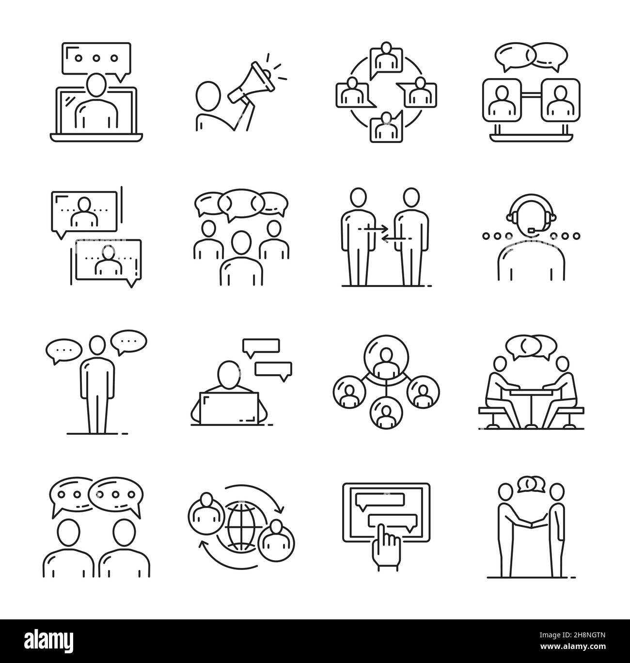 Chatbot window Black and White Stock Photos & Images - Alamy