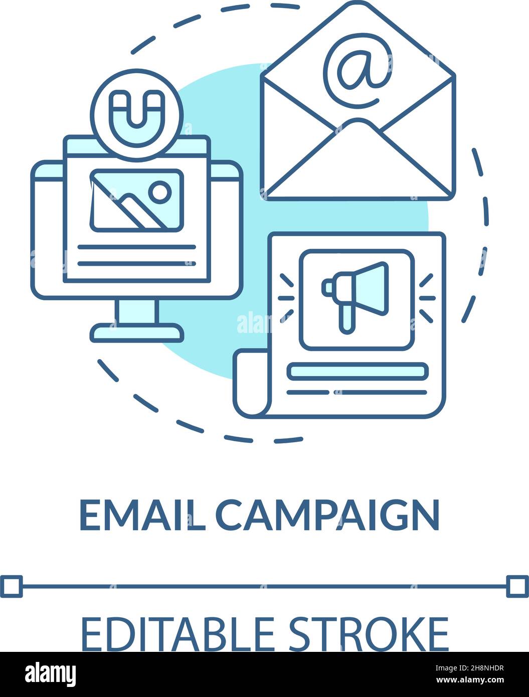 Launch of email Stock Vector Images - Alamy