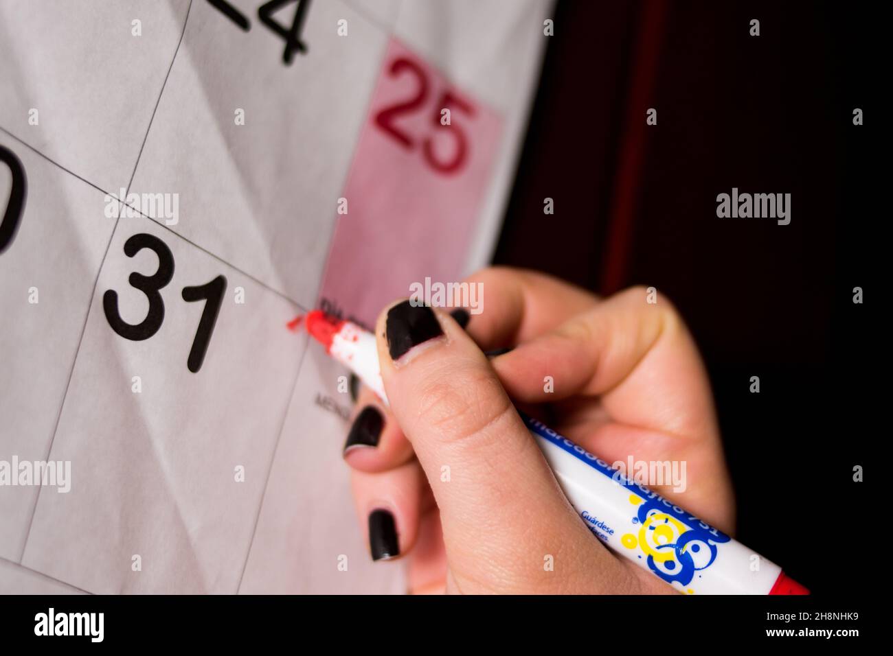 Hand marks hi-res stock photography and images - Alamy