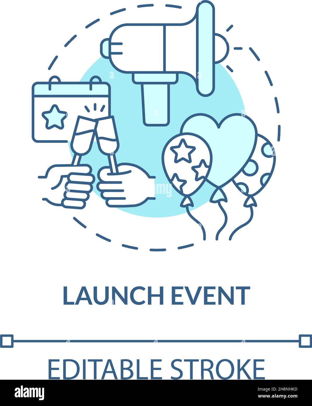 Celebrate launch its Stock Vector Images - Alamy