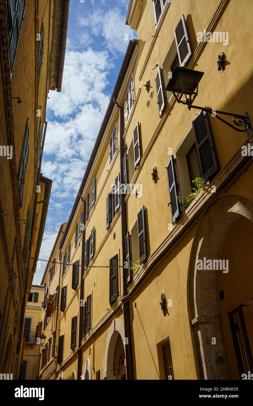 Osimo, Ancona province, Marche, Italy: historic city, old typical ...