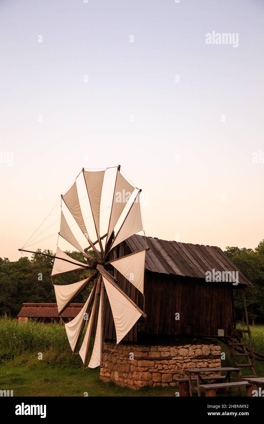 Old wooden mill hi-res stock photography and images - Alamy