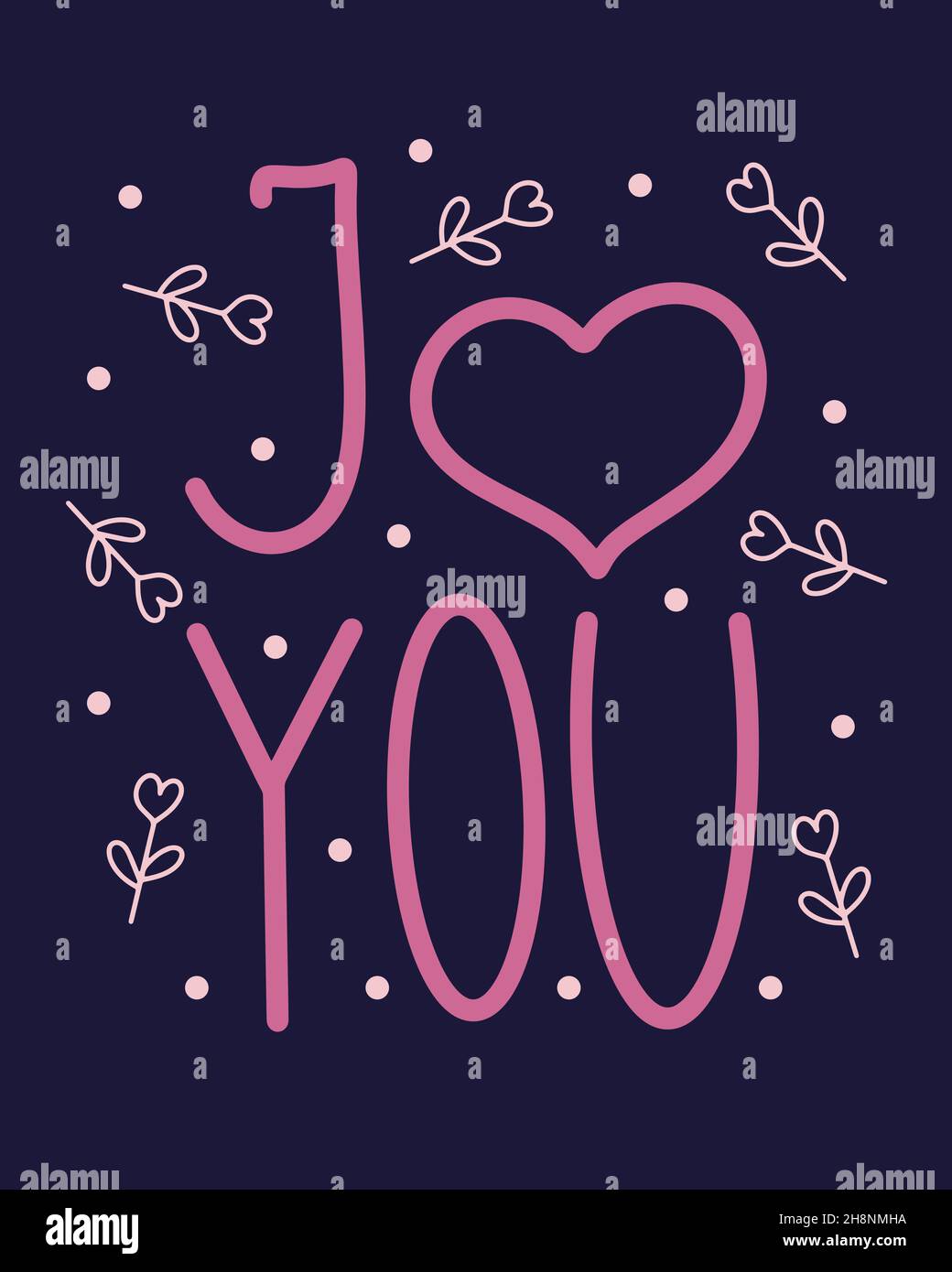 Flowers in doodle style Stock Vector Images - Alamy