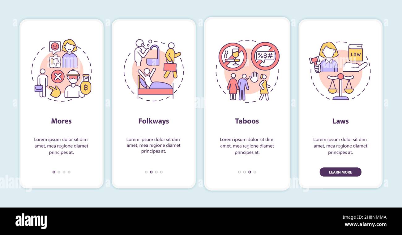 Social norms Stock Vector Images - Alamy