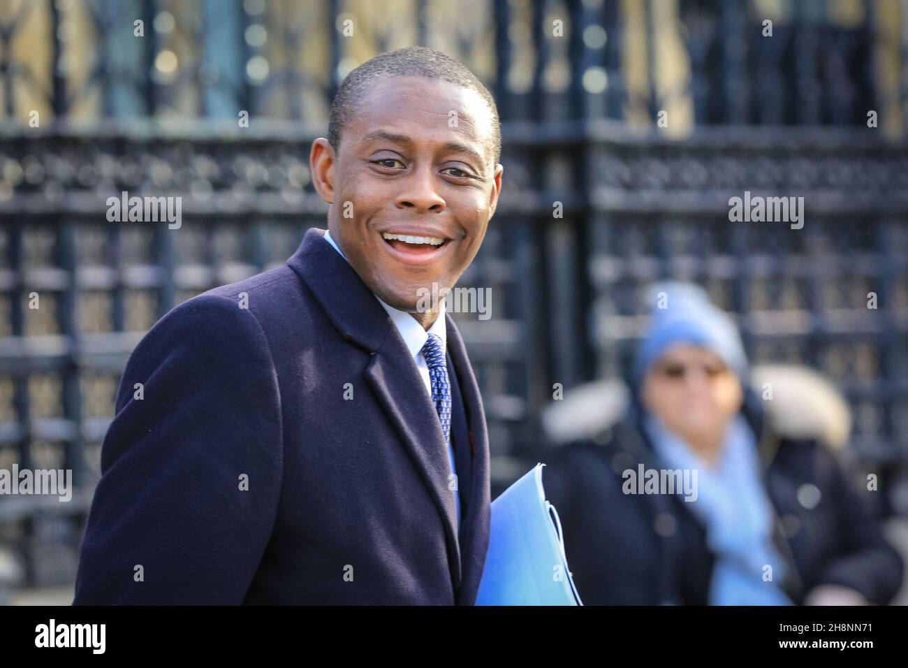 Westminster, London, UK. 01st Dec, 2021. Bim Afolami MP, Member of ...
