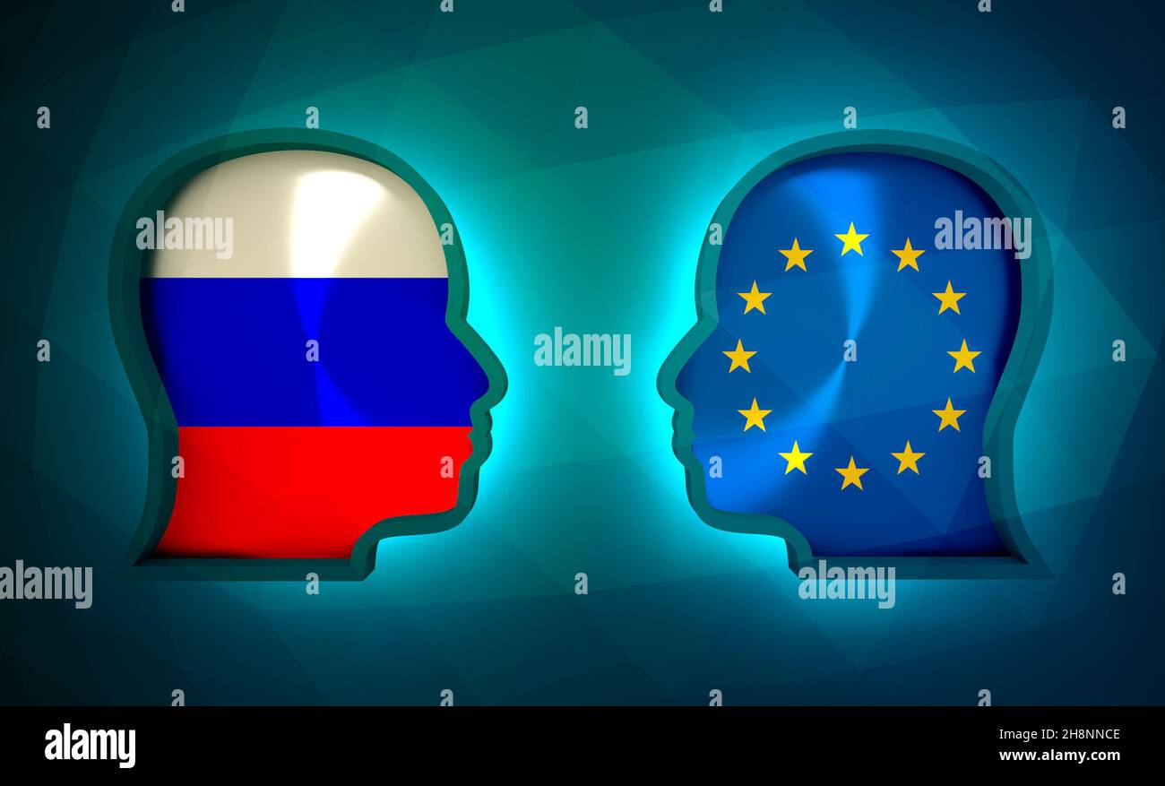 Image relative to politic and economic relationship between Russia and ...