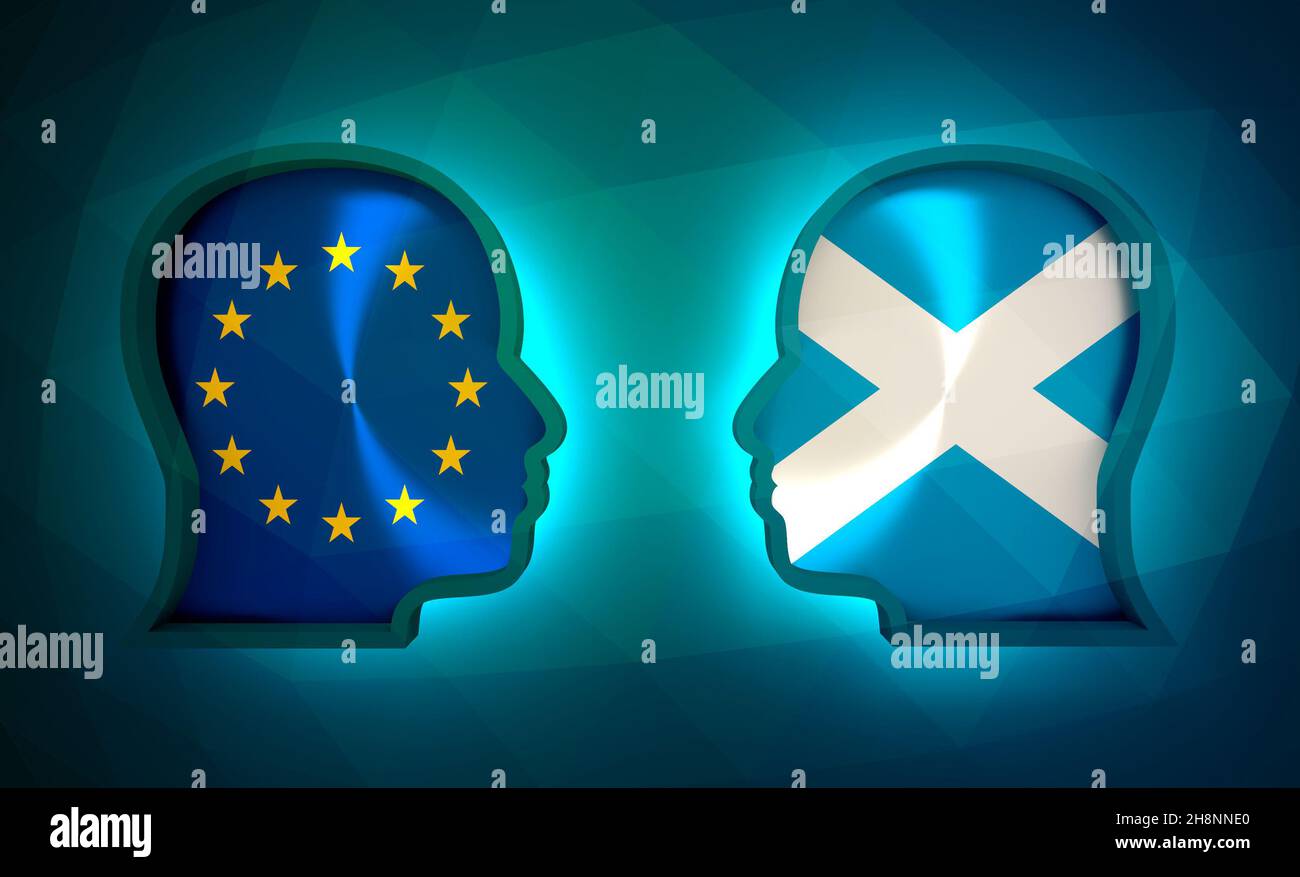 Image relative to politic and economic relationship between Scotland ...