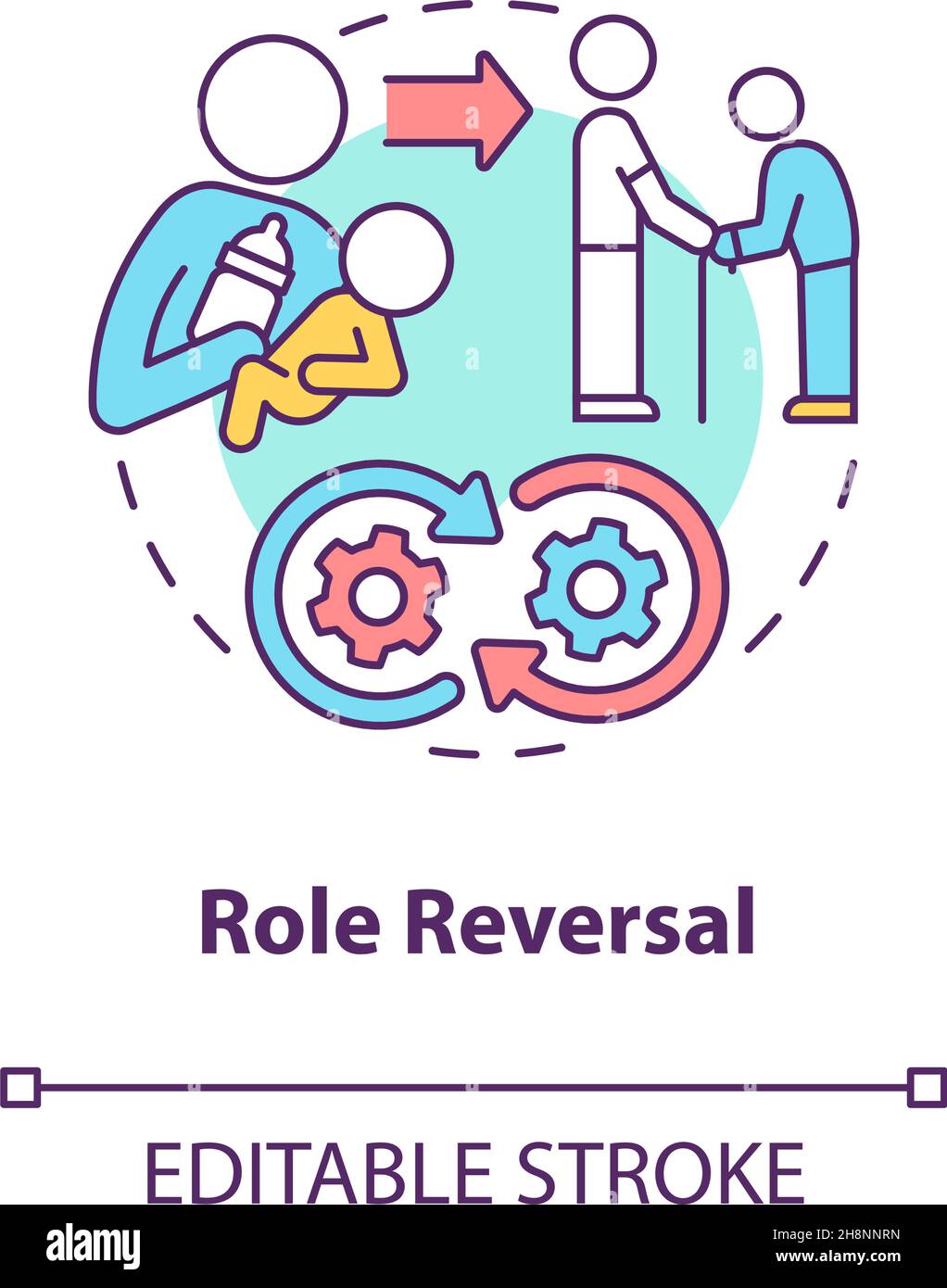 Role reversal hi-res stock photography and images - Alamy