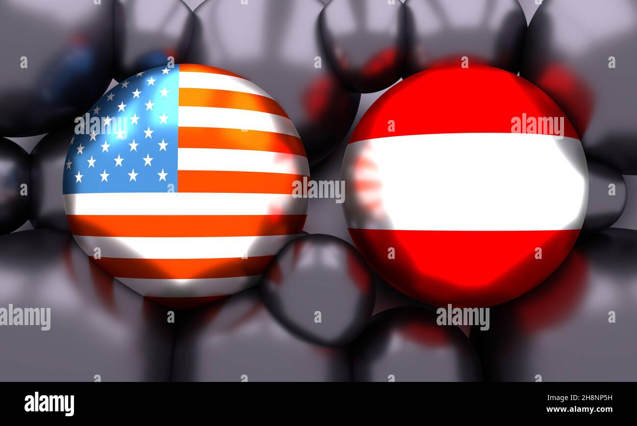 Politic and economic relationships between USA and Austria. National ...